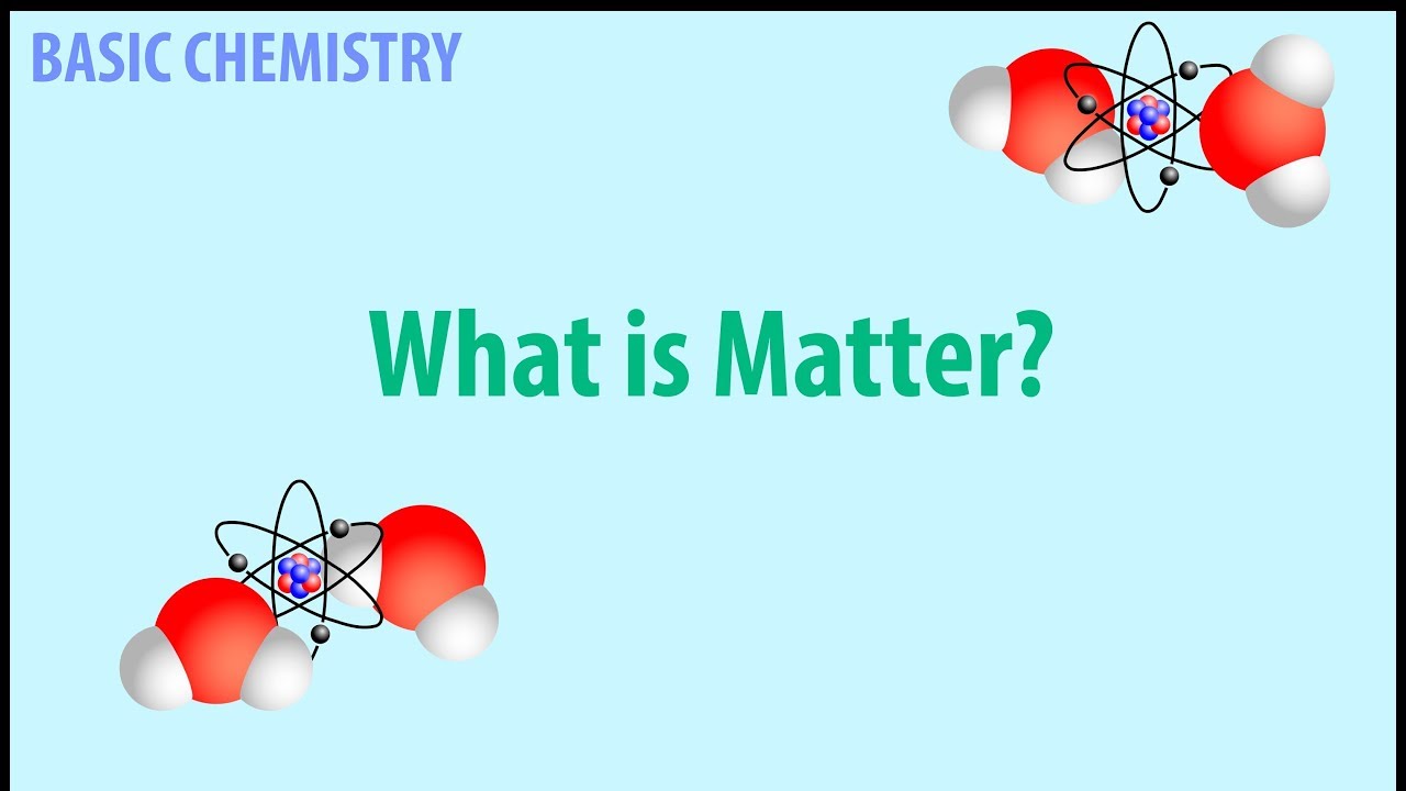 Learn Chemistry in 10 Minutes - What is Matter by Neha - YouTube