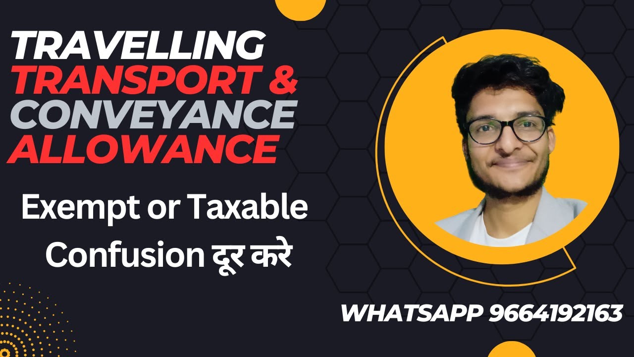 Travelling Conveyance Transport Allowance Exempt Or Taxable travelling-conveyance-transport-allowance-exempt-or-taxable