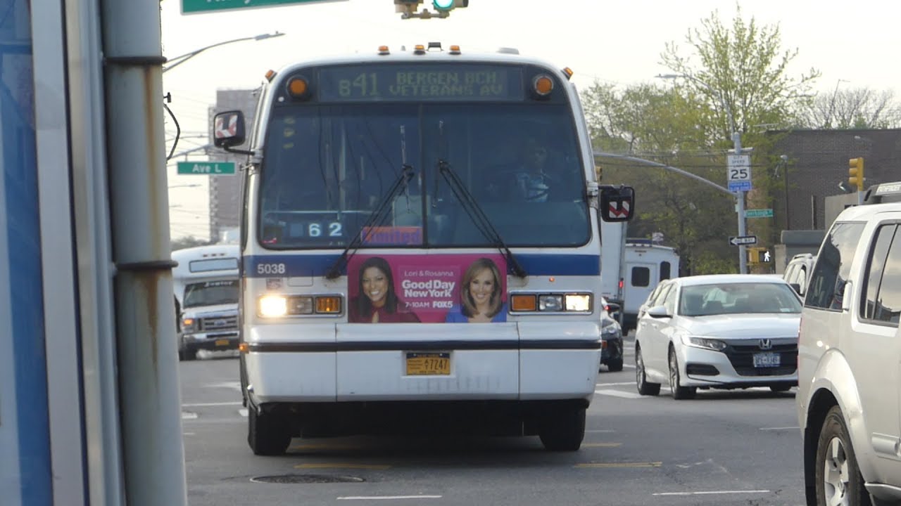 MTA NYCT Bus: 1998-1999 Nova-RTS B41 Buses #5038 #5172 & #5171 at Kings ...