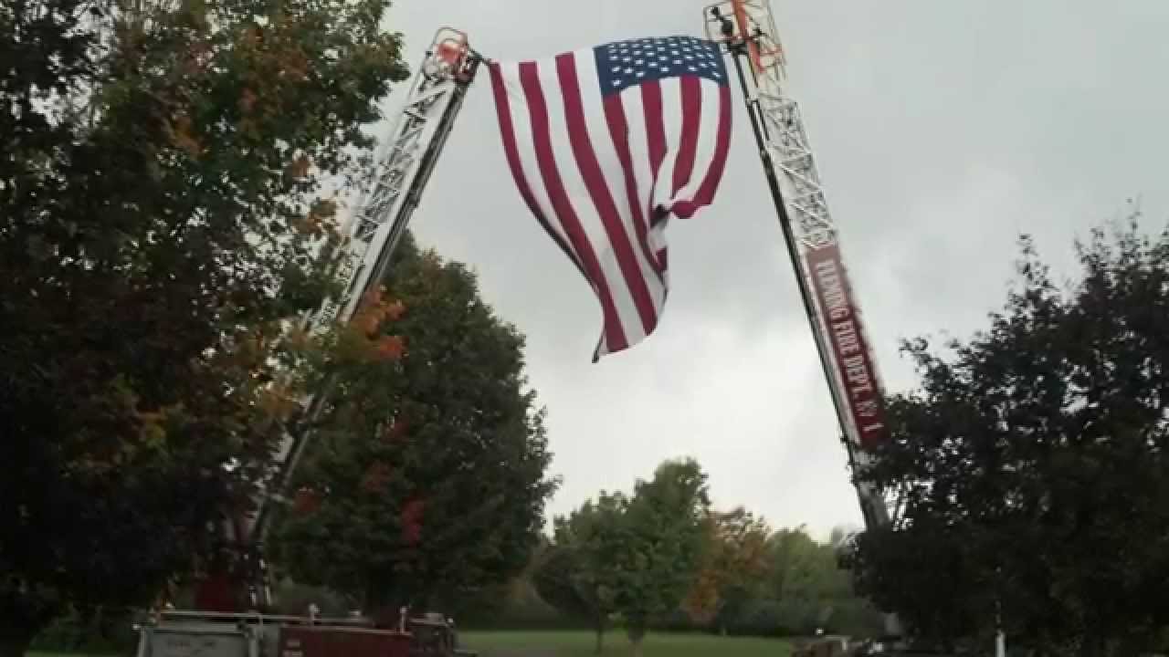 Fleming Fire department Firefighter tribute 2014 - YouTube