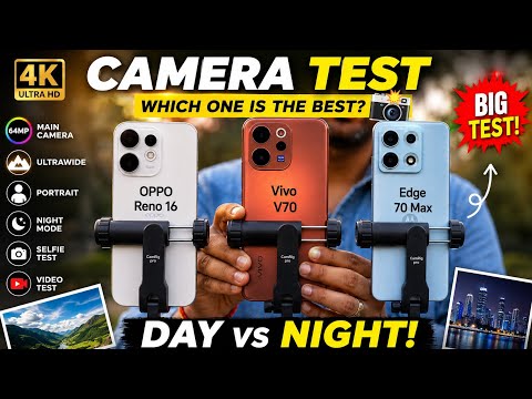 Vivo V70 5G Vs Moto edge 70 Max Vs OPPO Reno 16 5g Camera Test 