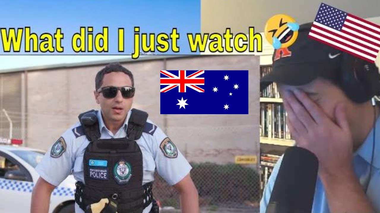 American Reacts Police Officers - YouTube