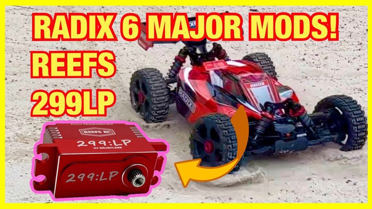 Radix 6 HUGE UPGRADE Reefs 299 and Flysky GT5 - YouTube