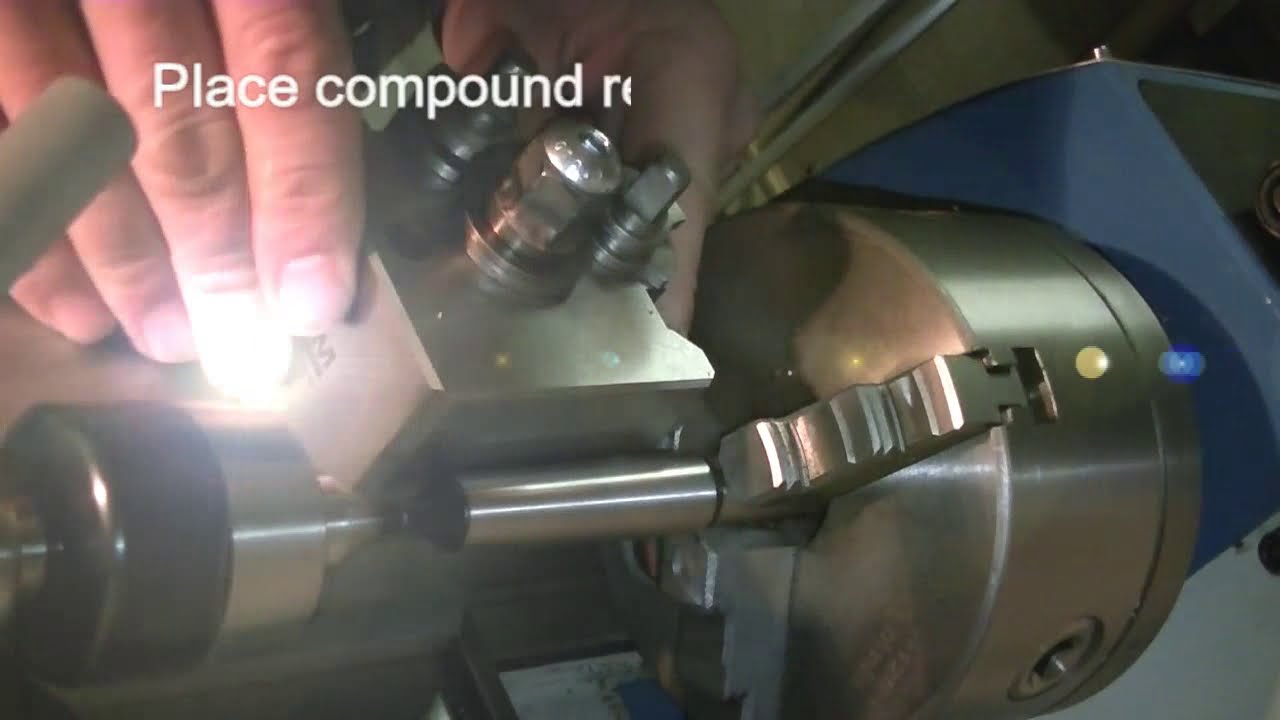 Elongated machine taper, turning on lathe | DIY | tools - YouTube