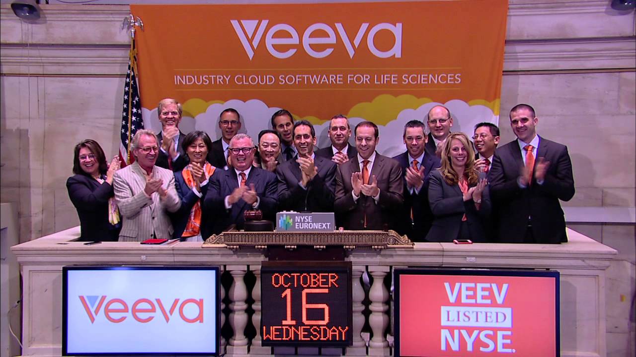 Veeva Systems Makes Public Debut on the NYSE - YouTube