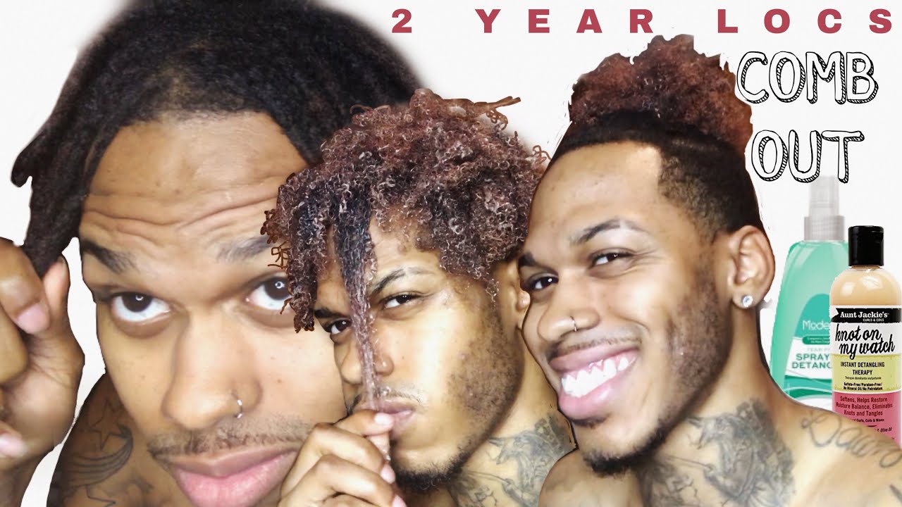 COMBING OUT MY DREADS AFTER 2 YEARS| TRANSFORMATION - YouTube