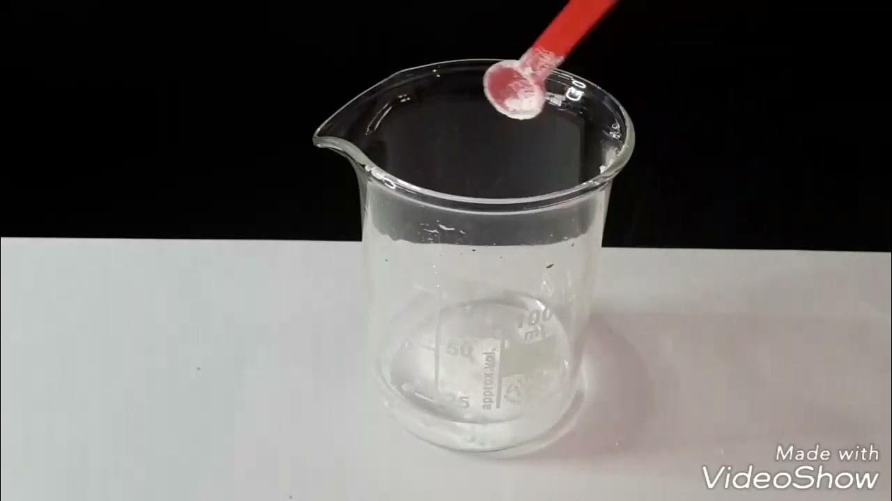 Kẽm oxit tác dụng với dung dịch axit clohiđric || HCl + ZnO || Hydrochloric acid and zinc oxide ...