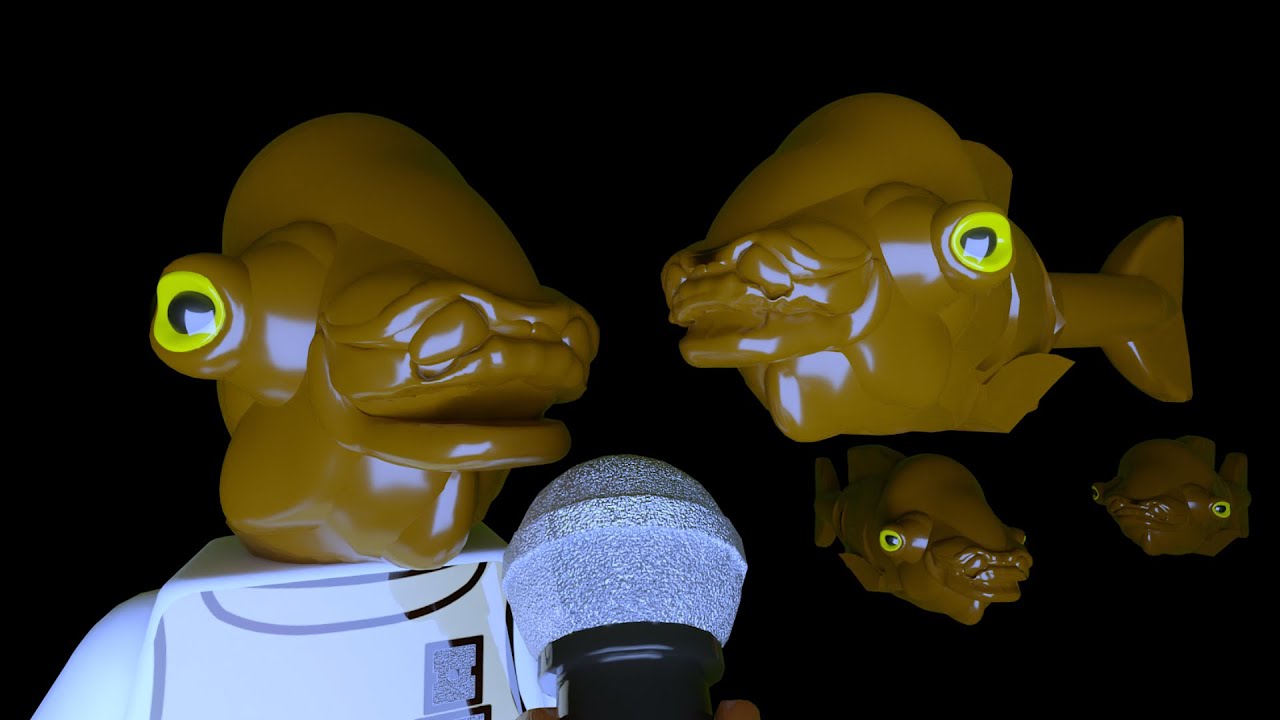 LEGO Singing Calamari Animation - YouTube