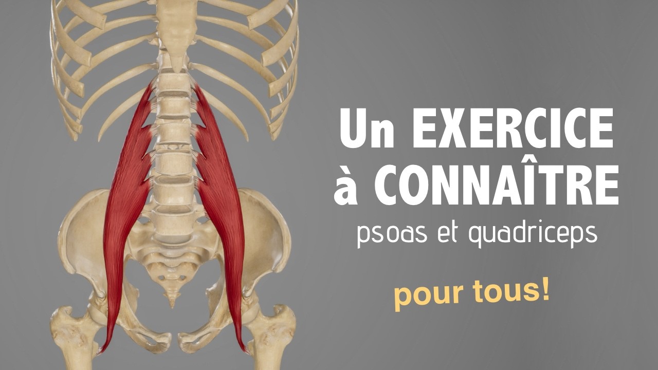 Un exercice à CONNAÎTRE pour une meilleure souplesse: psoas et ...