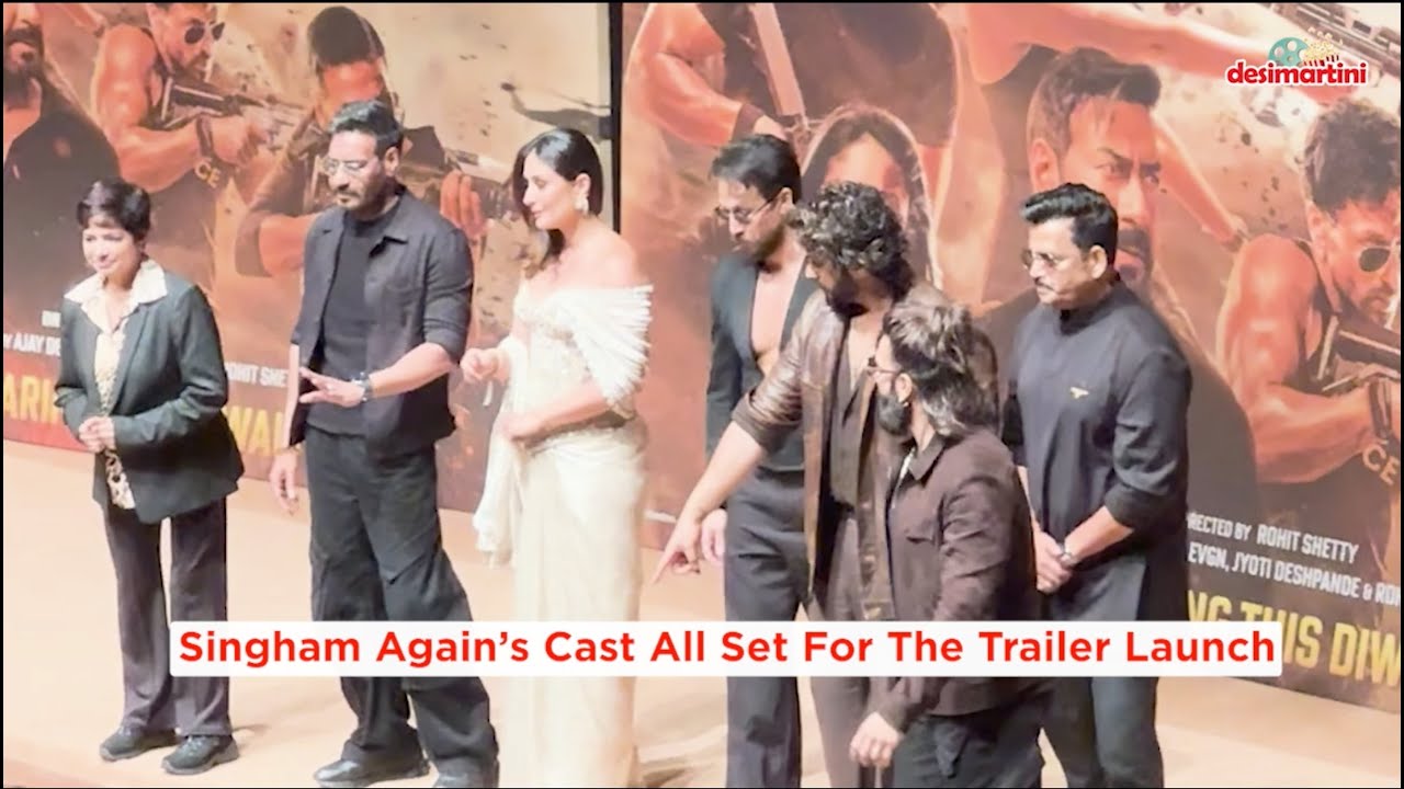 'Singham Again' Trailer Unveiled: Ajay Devgn, Kareena Kapoor, Ranveer ...