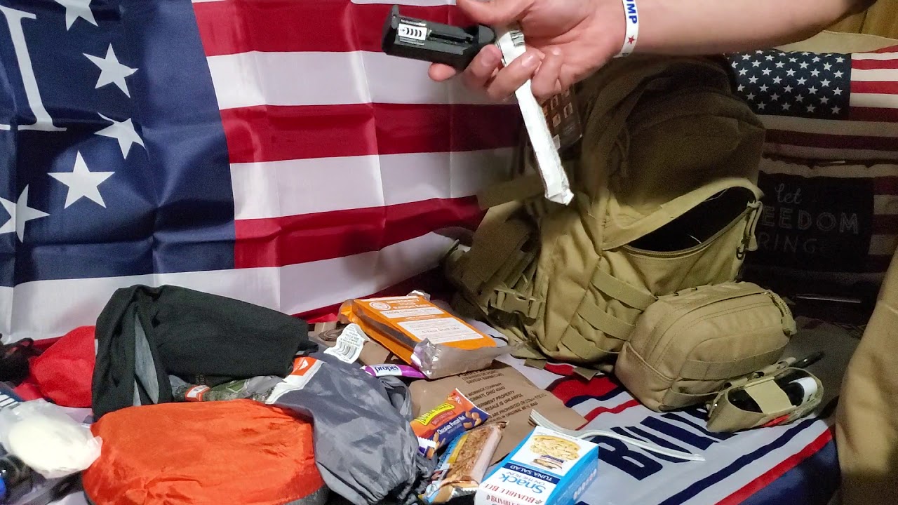 Prepper Man 3 day shtf bags. - YouTube