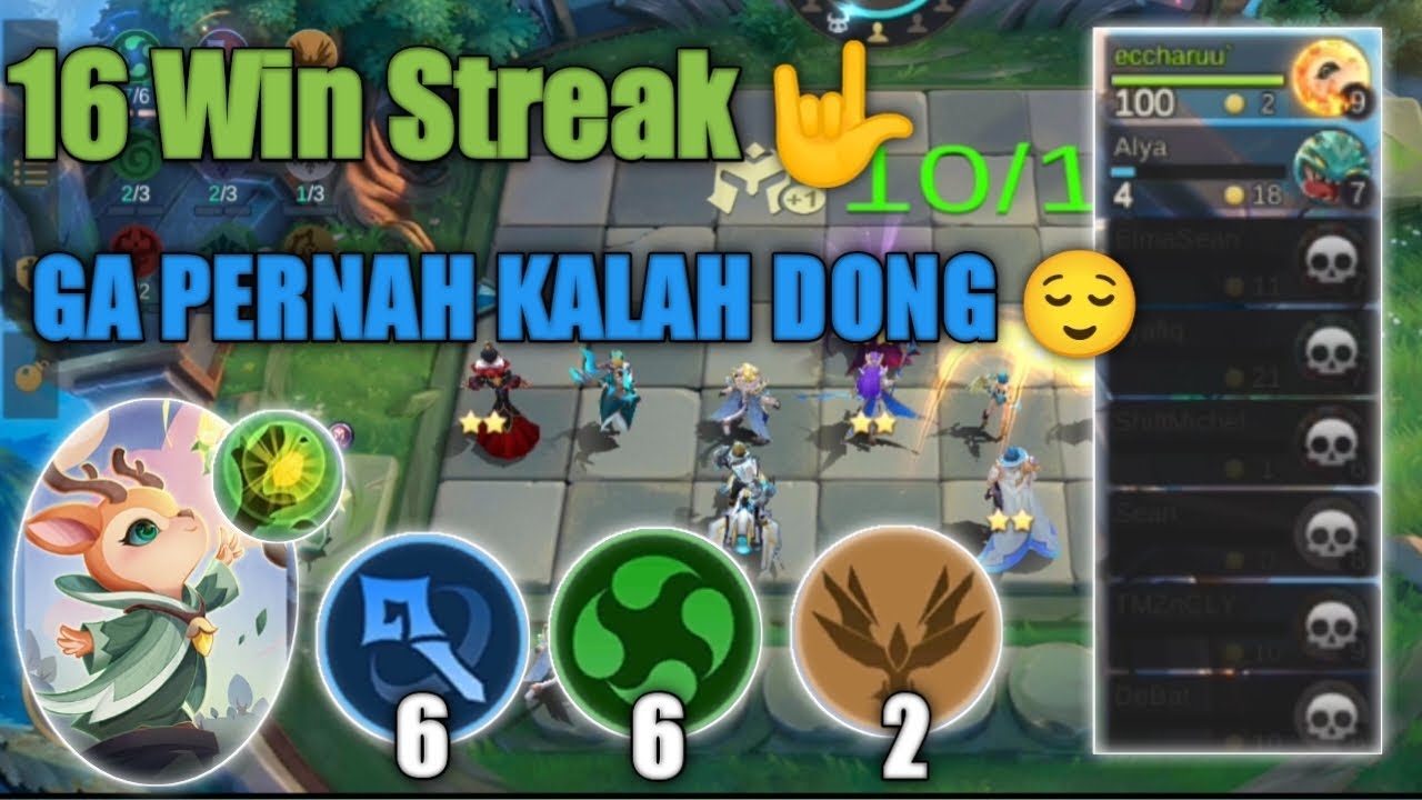 COMBO PALING SAKTI AUTO MENANG | 6 ELEMENTALIST - 6 MAGE - EVA 2 ...