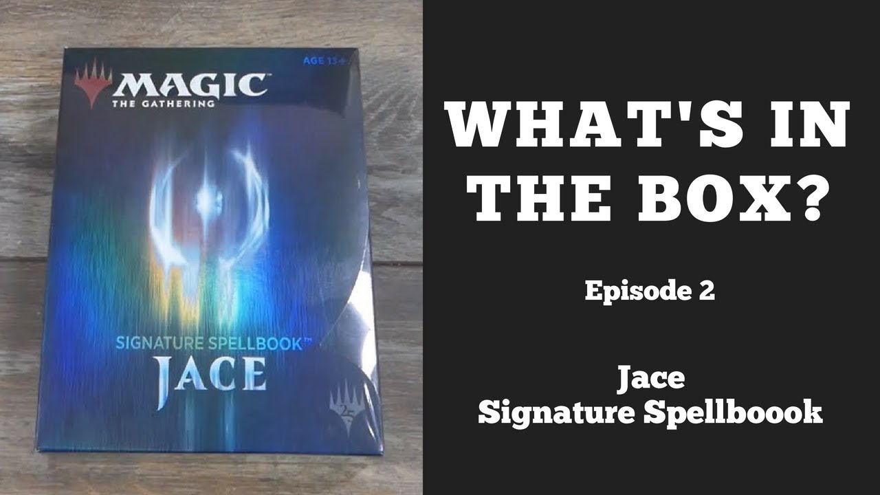 What's In The Box? (Episode 2 - Jace Signature Spellbook) - YouTube