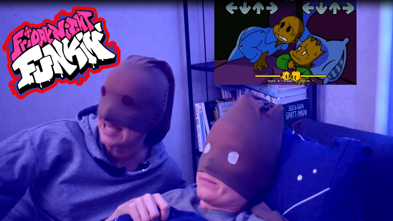 ☆FNF Boogie Man Homer vs Bart Mod in Real Life☆ - YouTube