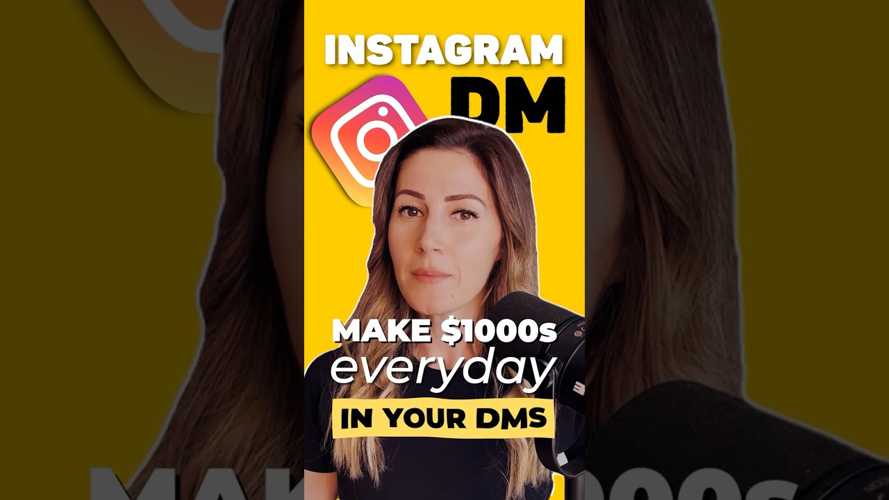 Turn your Instagram DMs into a cash printer - YouTube