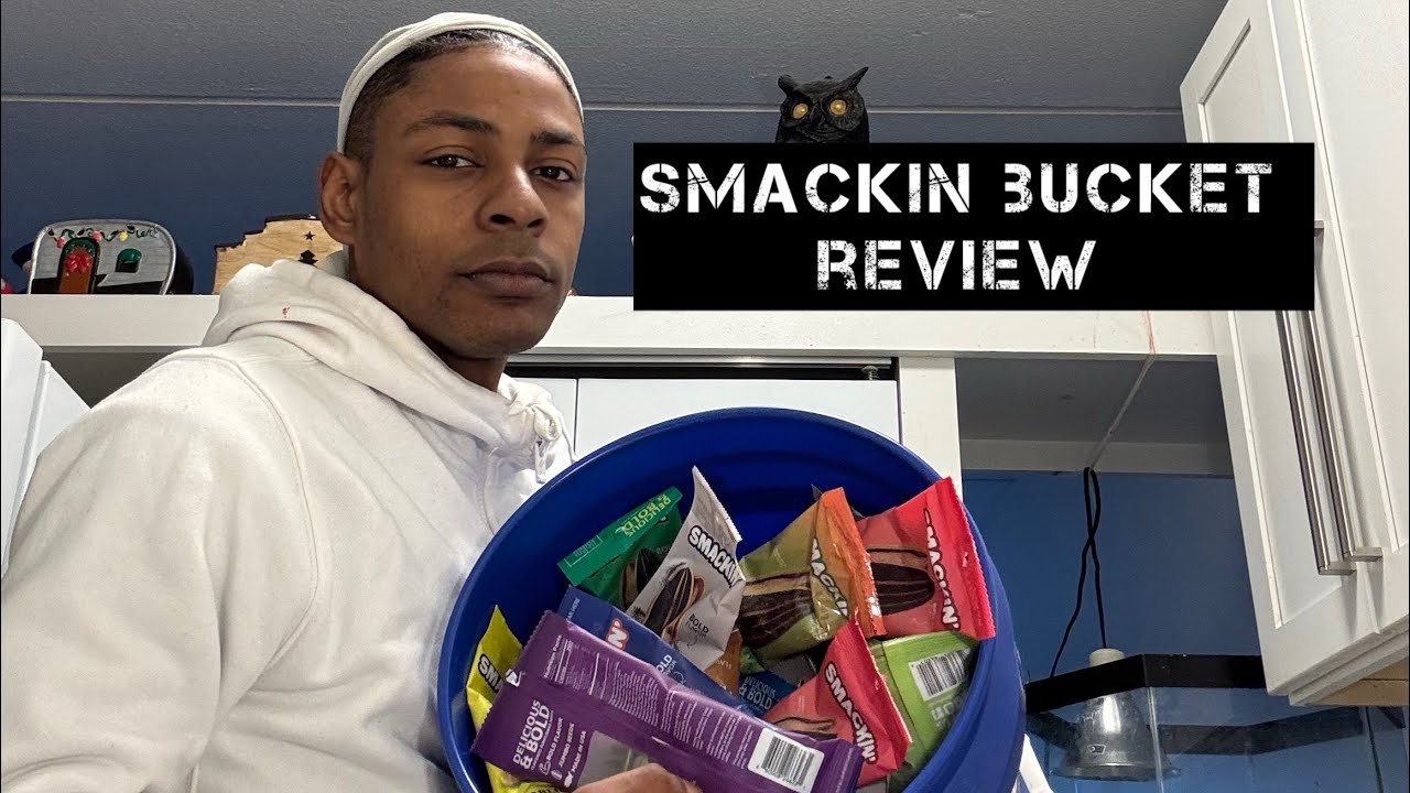 Reviewing The Viral Smackin Sunflower Seeds Bucket From Tik Tok - YouTube