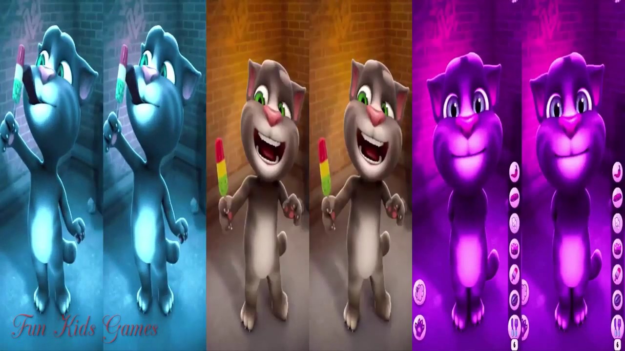 Learn Colors with My Talking Tom Colours for Kids Animation Education ...