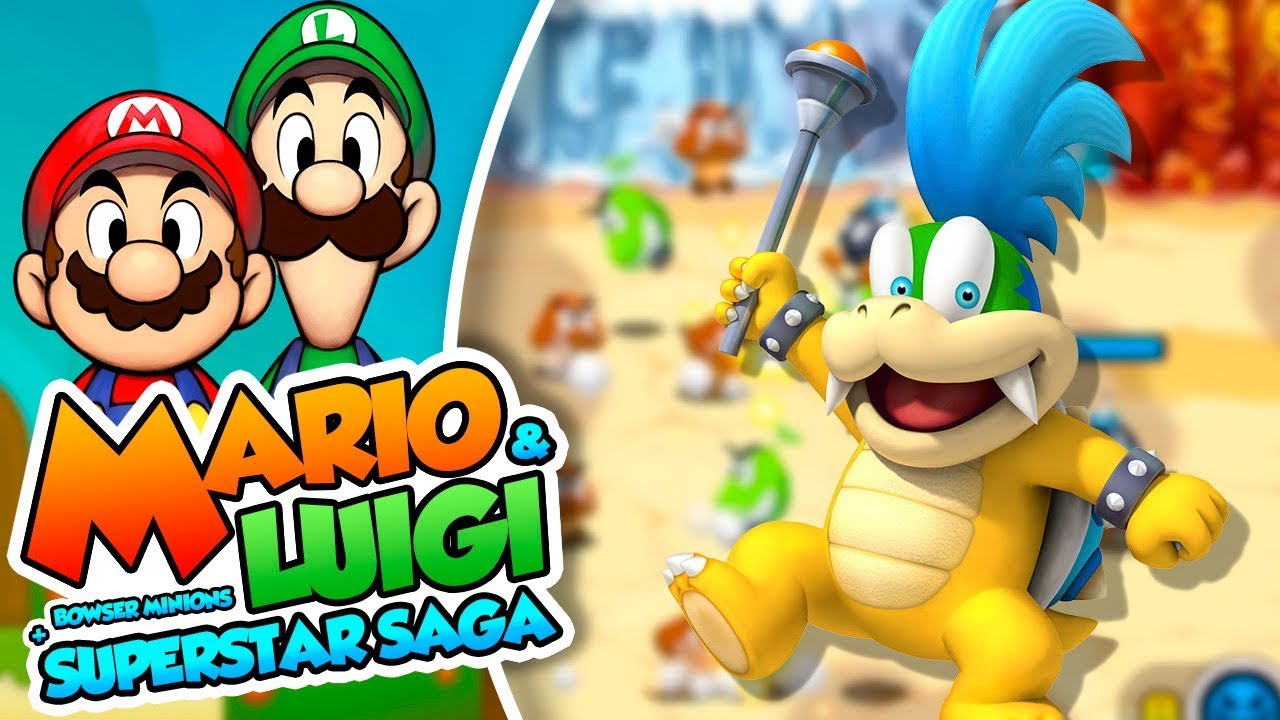 ¡Larry, te elijo a ti! - #30 - Mario & Luigi Superstar Saga + Secuaces ...