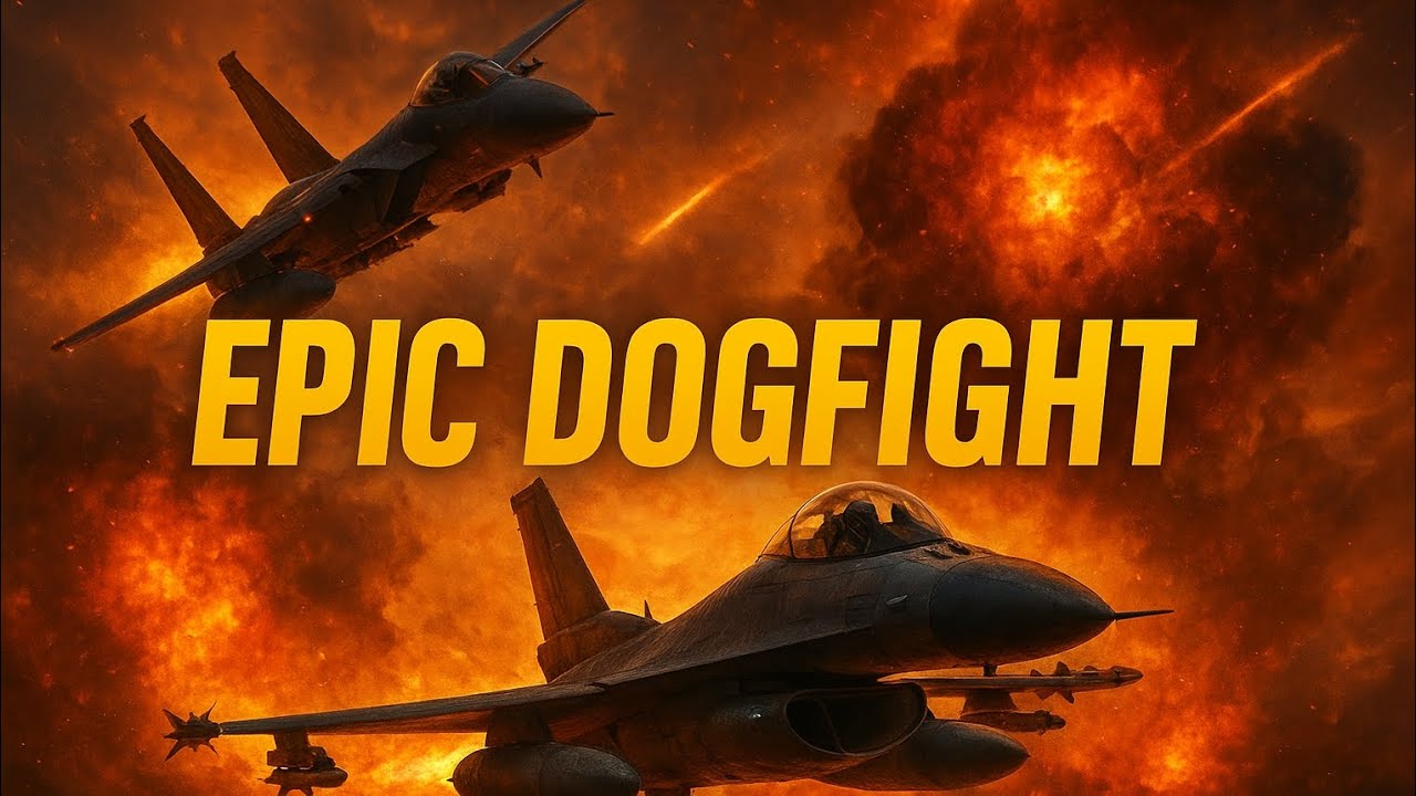 Solo Jet Onslaught: Epic One-Plane Assault on Enemy Base | Aerial ...