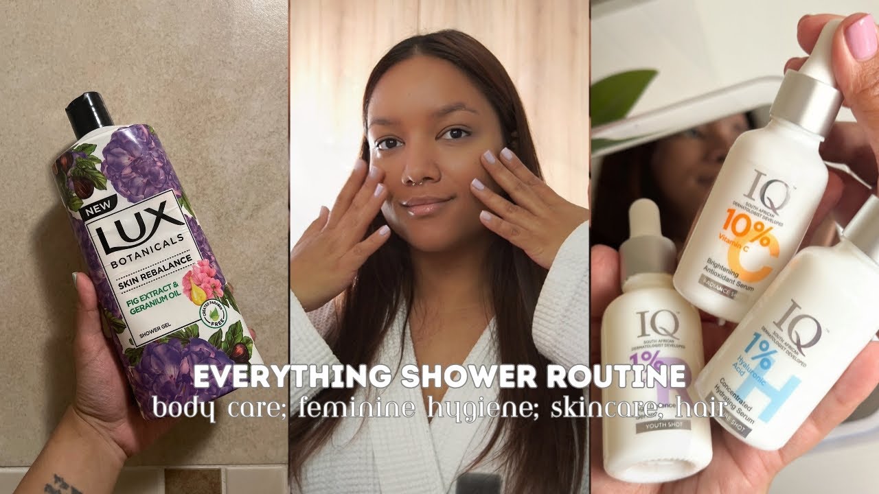 secrets to perfect daily shower and skincare routine | glowy skin care ...