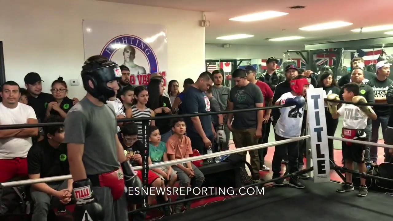 SICK Talent!! National Champion Sparring At Fernando Vargas Gym ...