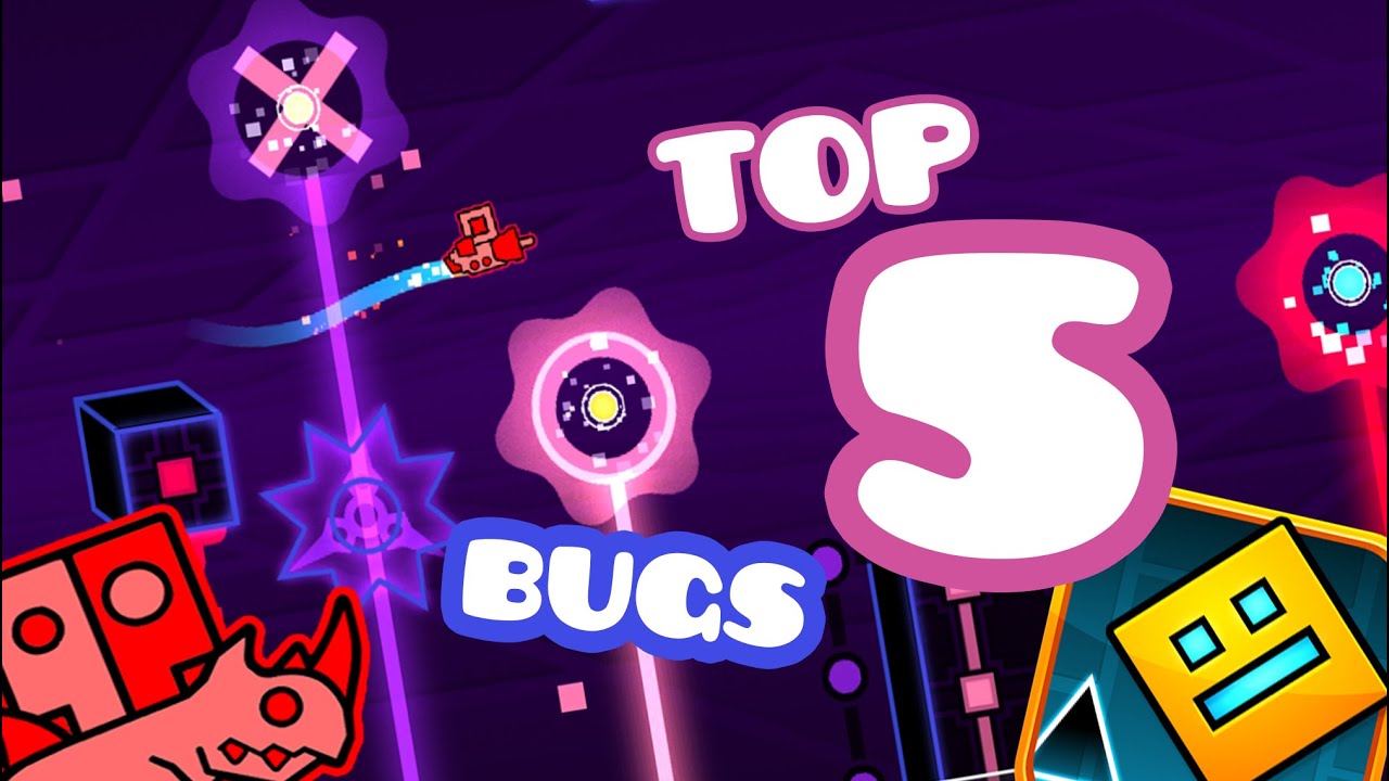 TOP 5 BUGS Y GLITCHES DE GEOMETRY DASH! (AÚN FUNCIONAN!) Pero sin ...