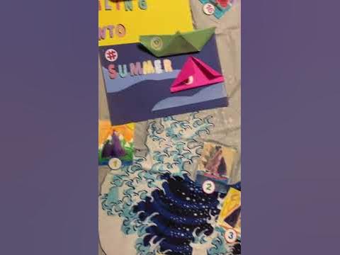 Sailing Into Summer Bulletin Board Design Sailships - YouTube