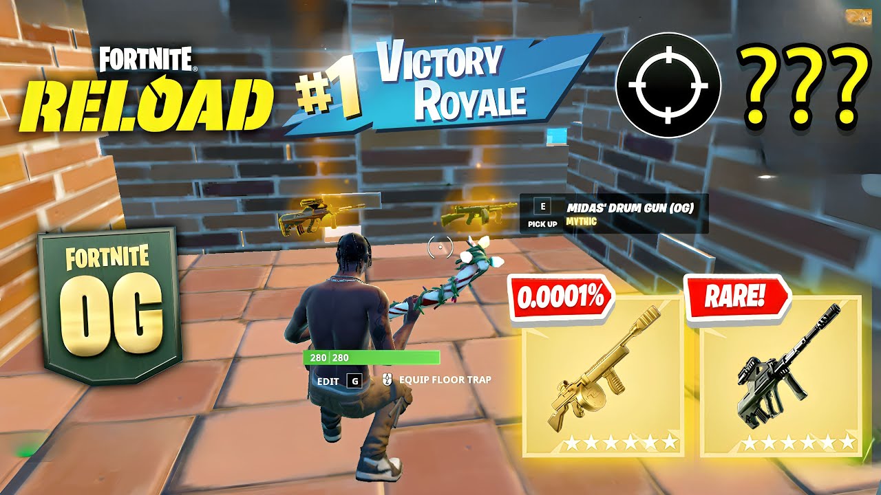 OG Fortnite Reload | High Kill Gameplay | Keyboard & Mouse - YouTube