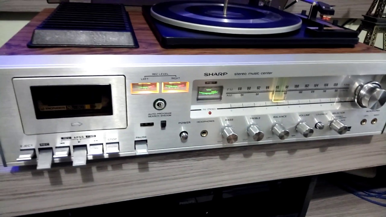 Sistema 3x1 Sharp SG-220 - YouTube