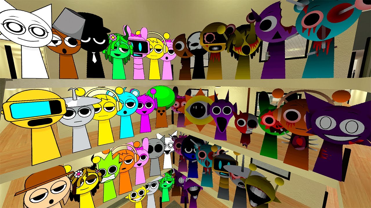all these sprunkis have arranged a hunt but what do they need - YouTube