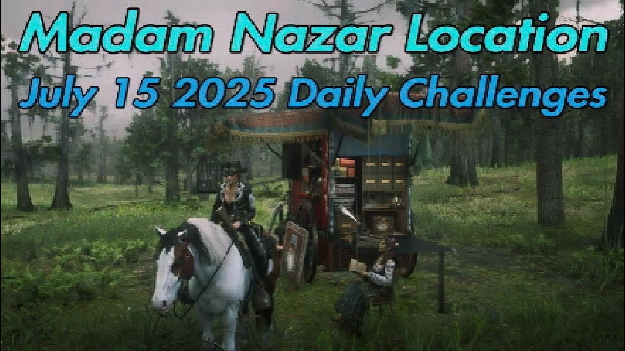 Red Dead Online Madam Nazar Location Daily Challenges July 15 2025 # ...