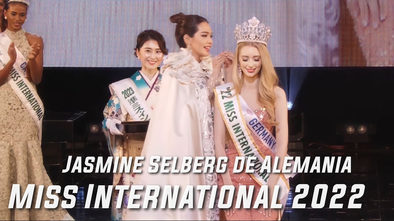 Miss International 2022 es Jasmine Selberg de Alemania, Perú es tercera ...