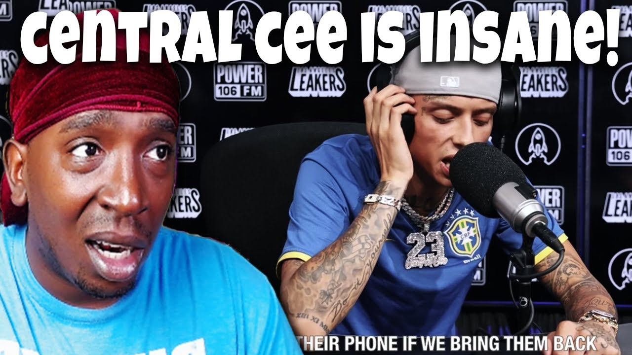 American Reacts To Central Cee Spits Bars Over Original Beat In Debut L ...