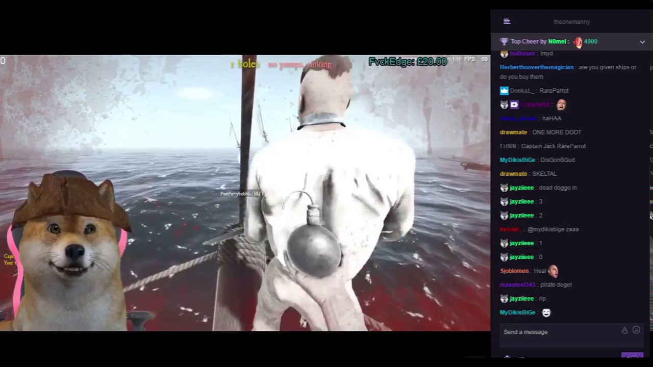 Theonemanny go to Boarding [ Blackwake ] - YouTube
