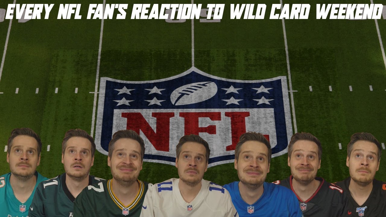 Every NFL Fan's Reaction to Wild Card Weekend - YouTube