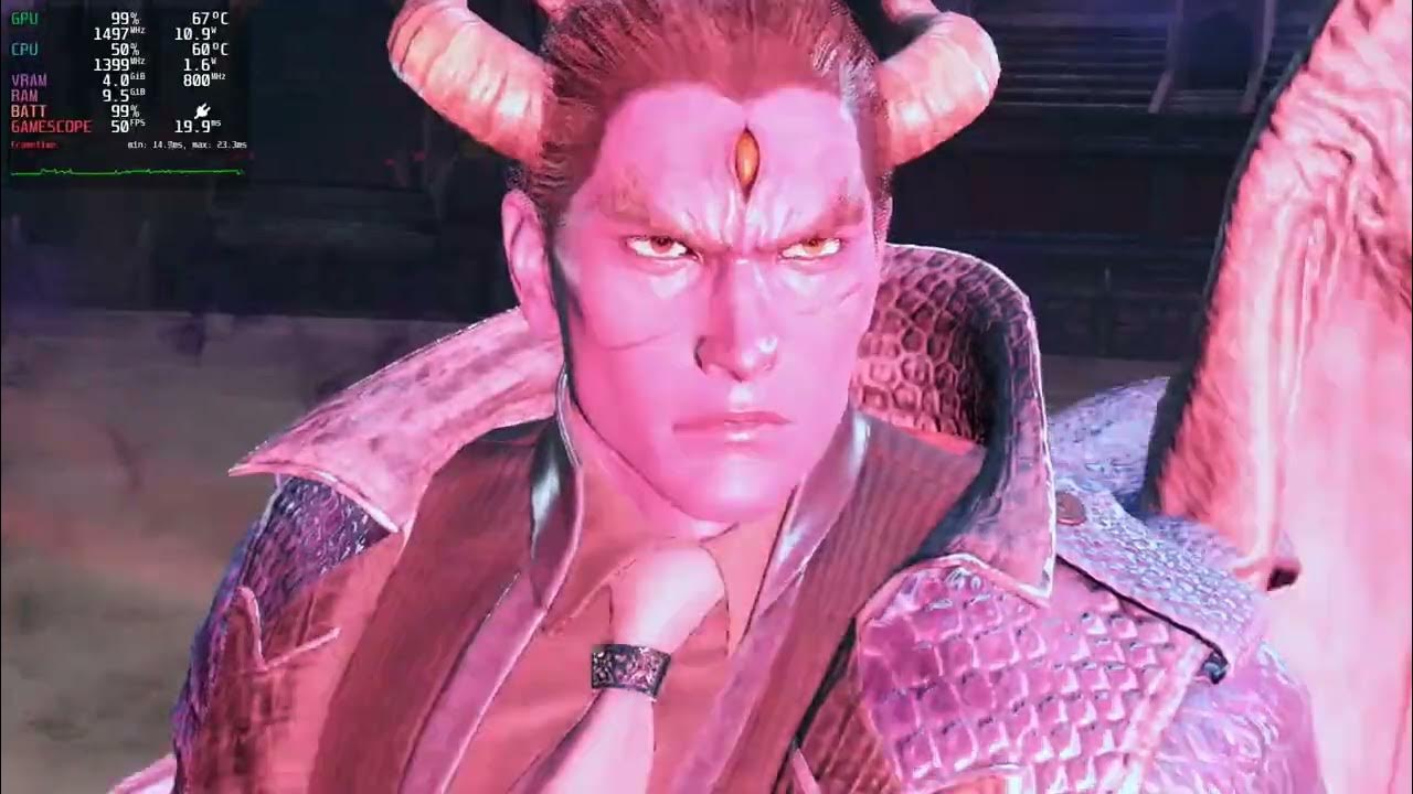 Tekken 8 - Story Chapter 6 : Kazuya vs Azazel - Steam Deck 720p - YouTube