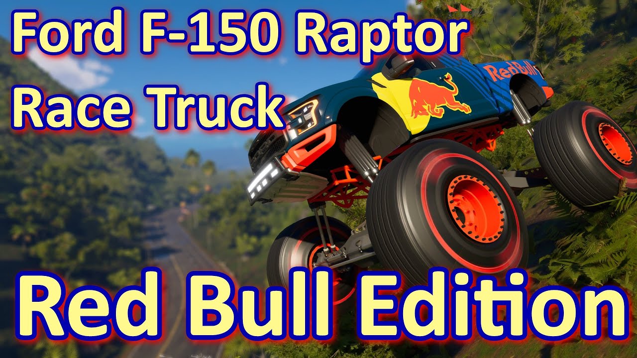 Ford F-150 Raptor Race Truck Red Bull Ed. (The Crew Motorfest) - YouTube