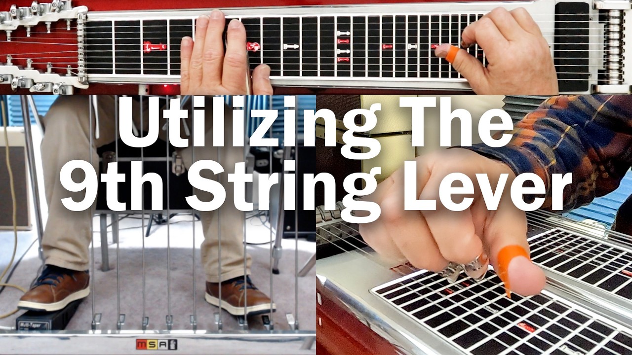 Utilizing the 9th String Knee Lever | Lesson - YouTube