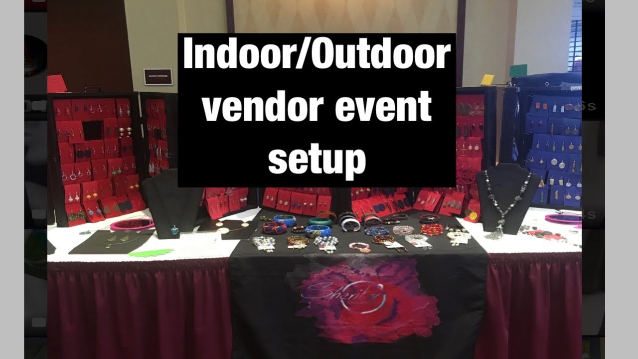 My Vendor Set Up - YouTube