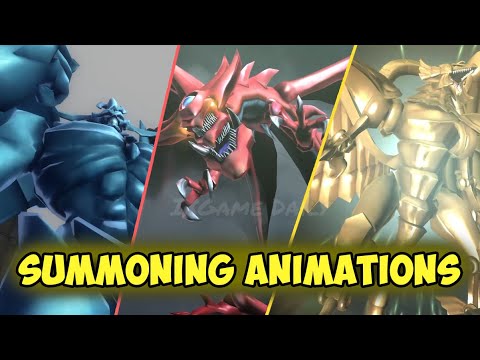All Summon & Special Animation 4K Monster - Yu-Gi-Oh! Duel Links - YouTube