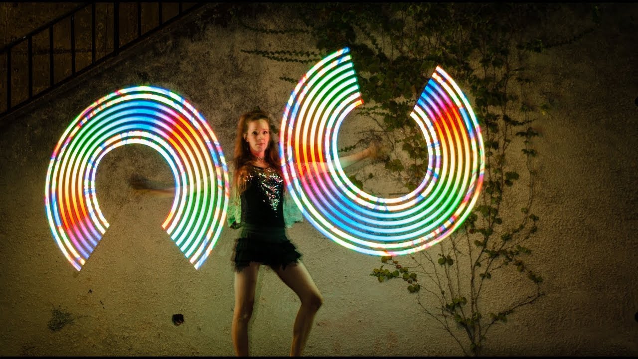 Pixel Poi - FireTribe Demo - LED Dancers - YouTube