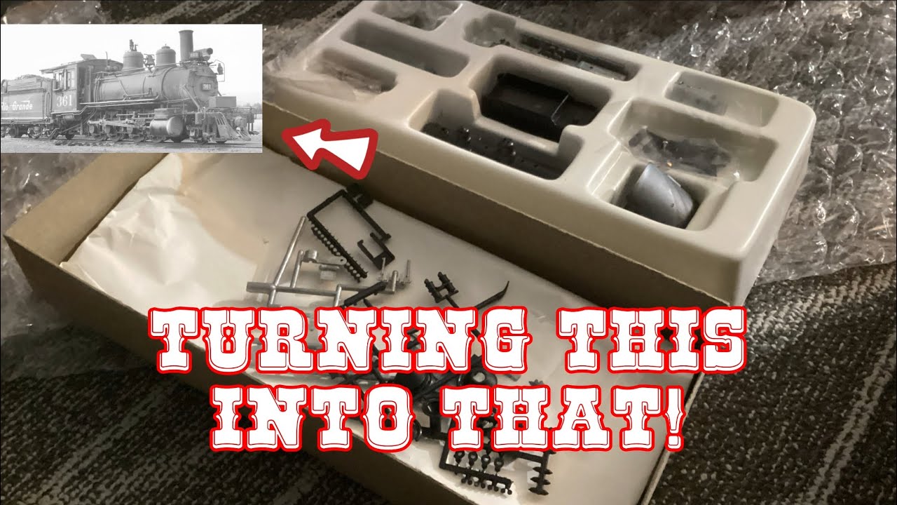 Building an MDC roundhouse locomotive PT.1: Paint & Prep - YouTube