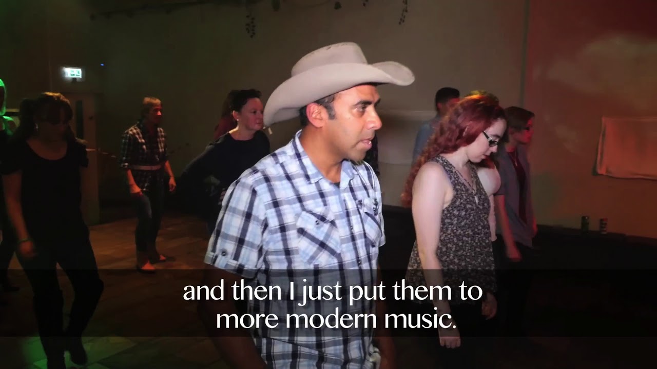 Learn how to line dance at the Buck N' Bull Saloon, London - YouTube