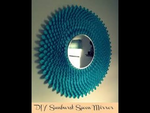 5 DIY spoon mirror ideas - YouTube
