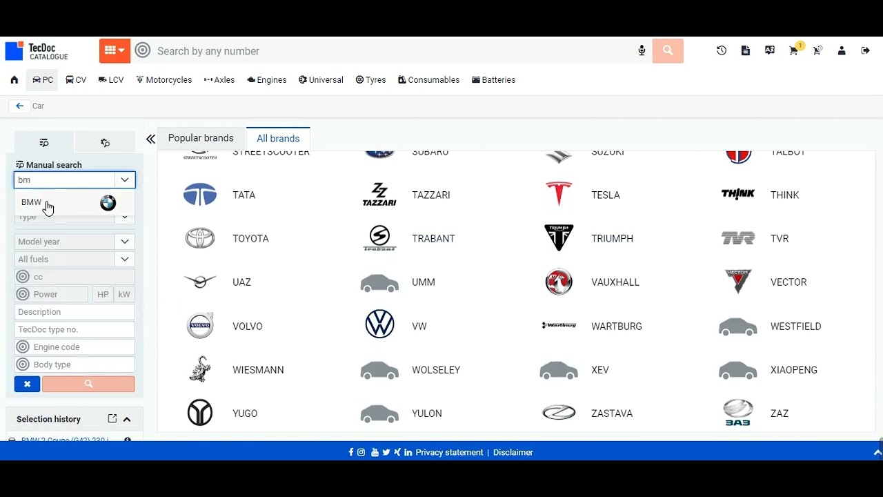 TecDoc Catalogue Online 2025 DOWNLOAD v2 - YouTube