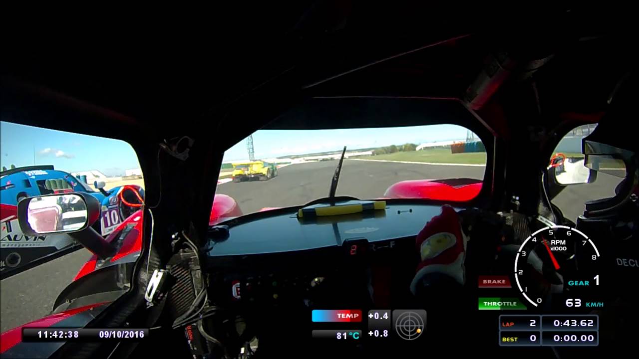 accident depart VDEV Magny Cours 2016 LMP3 - YouTube