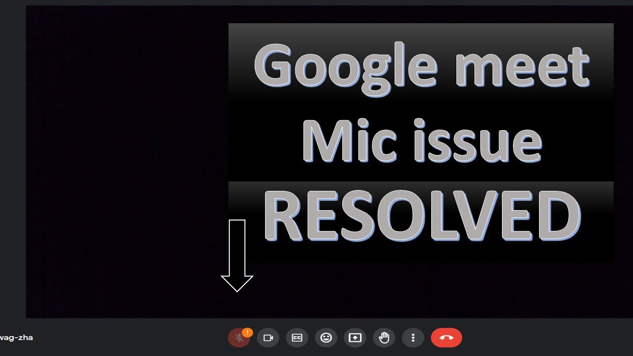 Microphone not working in google meet | Fix Chrome Mic issues - YouTube