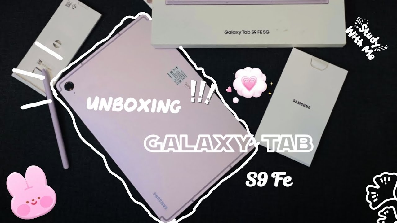 Samsung Galaxy S9 FE 🎀 aesthetic Unboxing + accessories 💌 128 GB ...