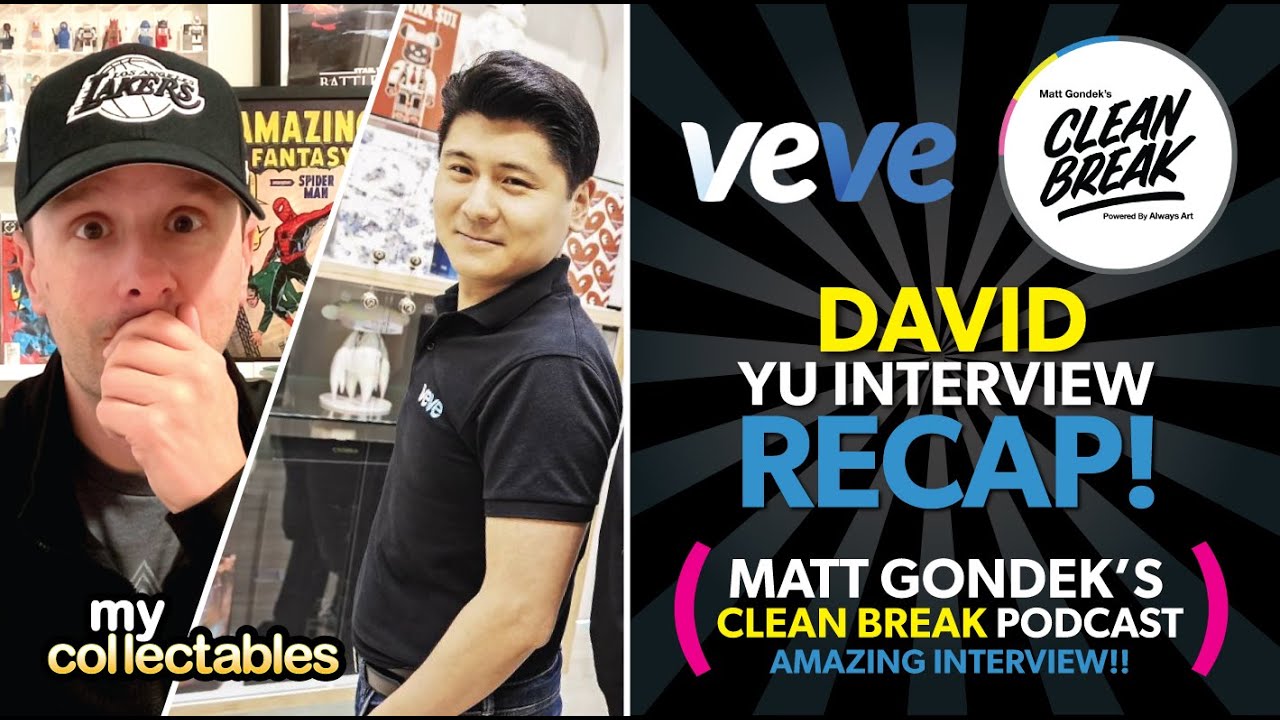 Veve's David Yu Interview RECAP! Matt Gondek's Amazing Podcast!! - YouTube