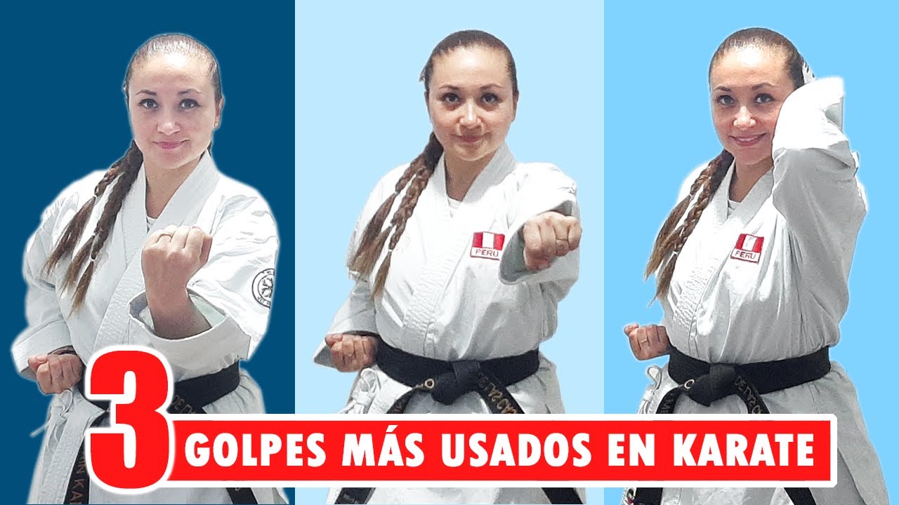 👊 Los 3 GOLPES MÁS USADOS en KARATE - Tsukis - YouTube